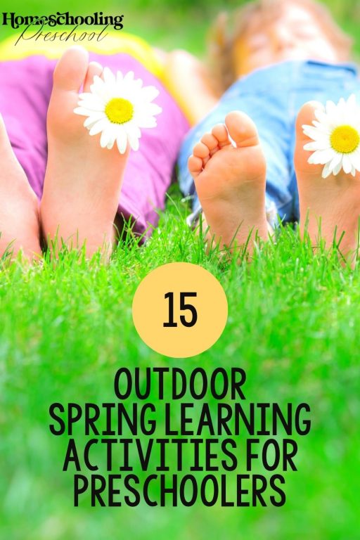 15 Outdoor Spring Learning Activities for Preschoolers