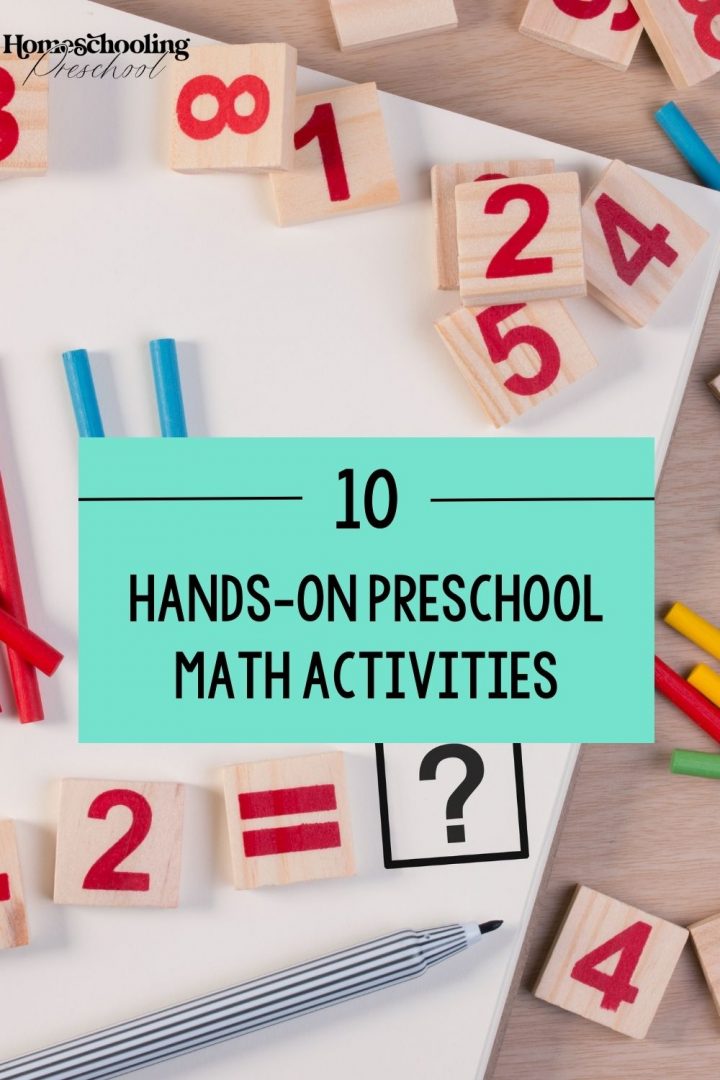 10 Hands-On Preschool Math Activities - Homeschooling Preschool