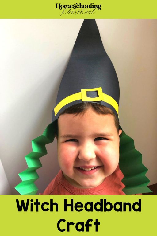 Witch Headband Craft - Homeschooling Preschool