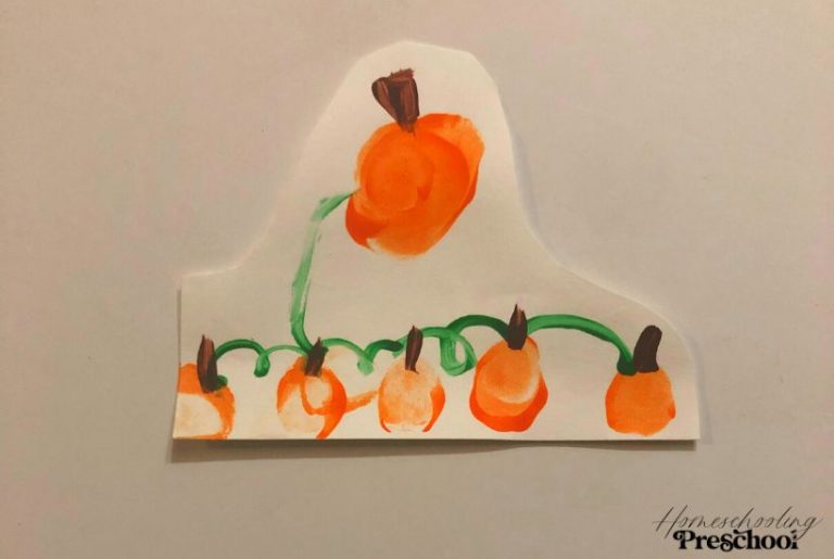 Halloween Fingerprint Ideas - Homeschooling Preschool