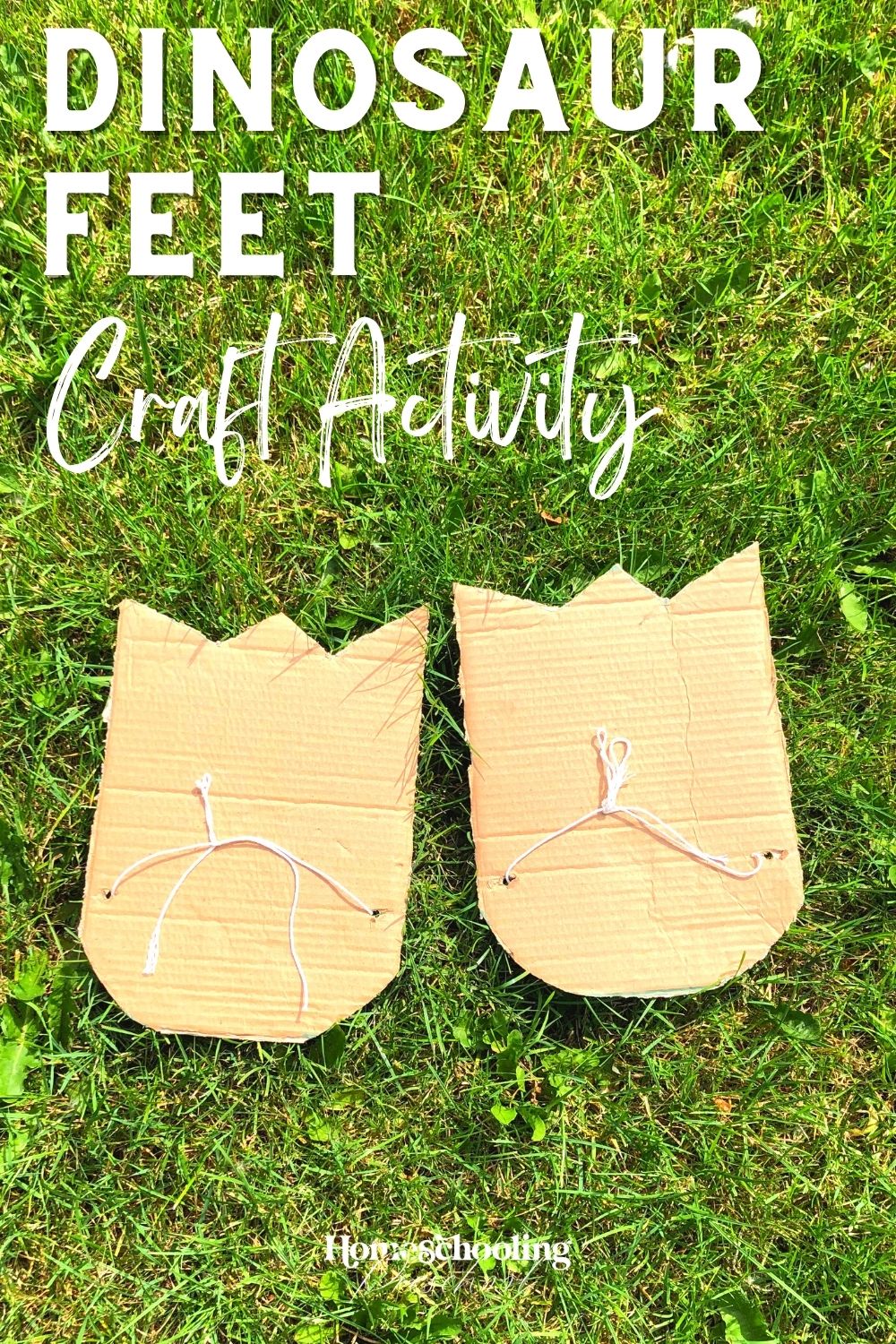 Dinosaur Feet - Homeschooling Preschool