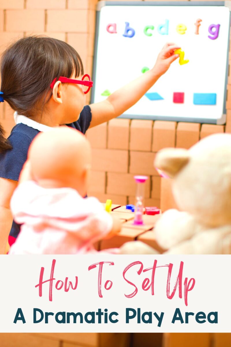How to Set Up a Dramatic Play Area - Homeschooling Preschool