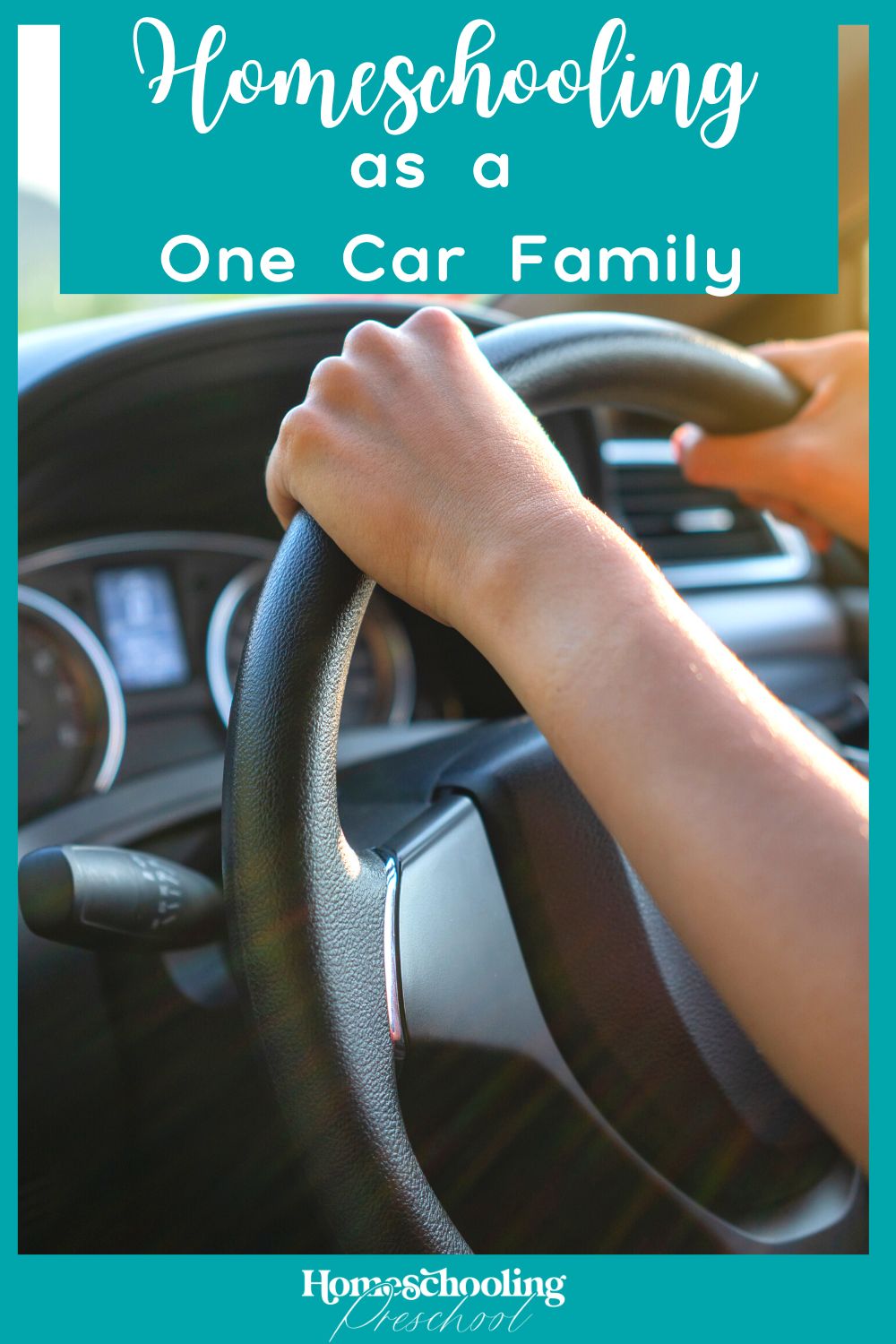 Homeschooling as a One Car Family - Homeschooling Preschool