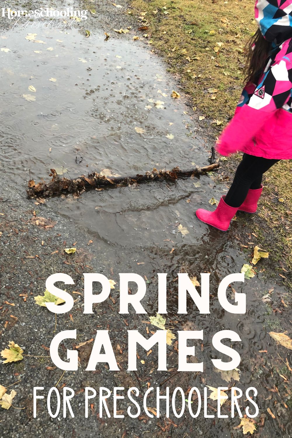 Spring Games for Preschoolers - Homeschooling Preschool