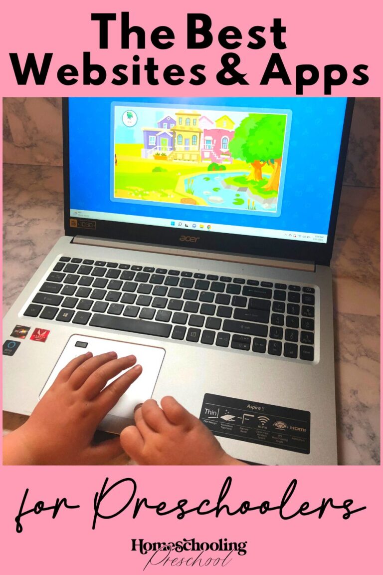 The Best Preschool Learning Apps and Websites - Homeschooling Preschool