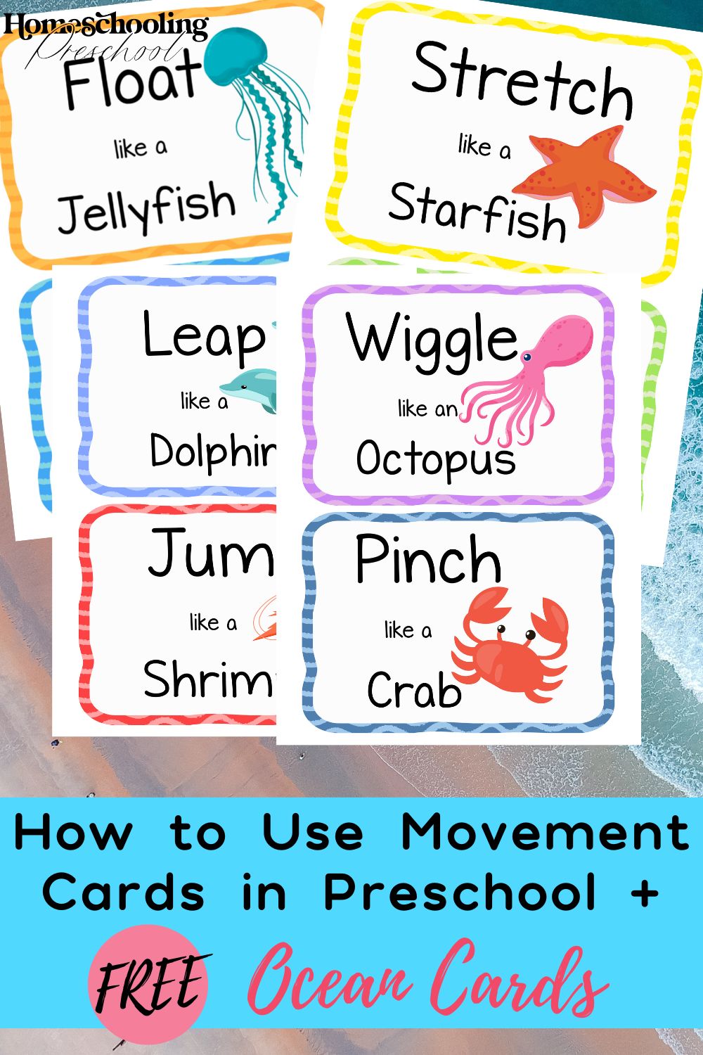 How to Use Movement Cards in Preschool - Homeschooling Preschool