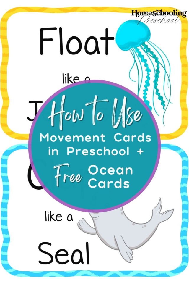 How to Use Movement Cards in Preschool - Homeschooling Preschool
