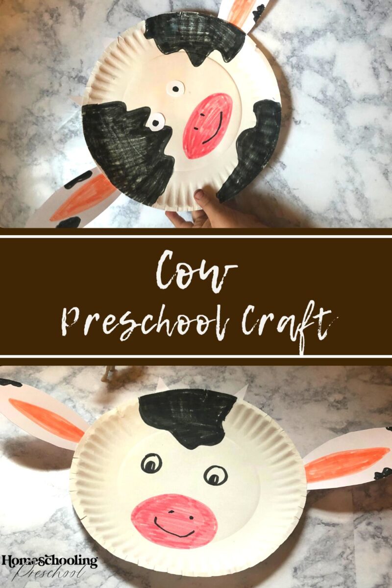 Cow Preschool Craft - Homeschooling Preschool