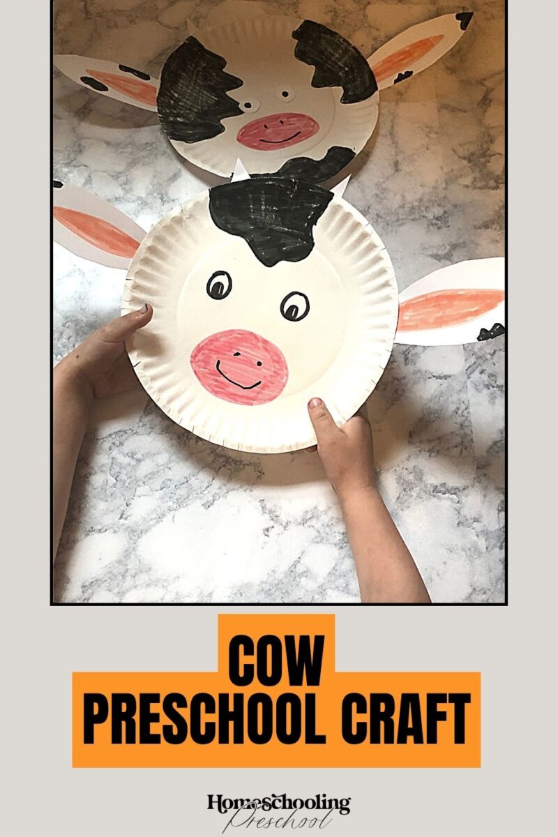 Cow Preschool Craft - Homeschooling Preschool
