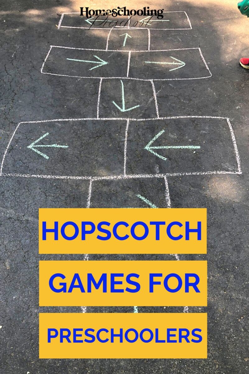 Hopscotch Games for Preschoolers - Homeschooling Preschool