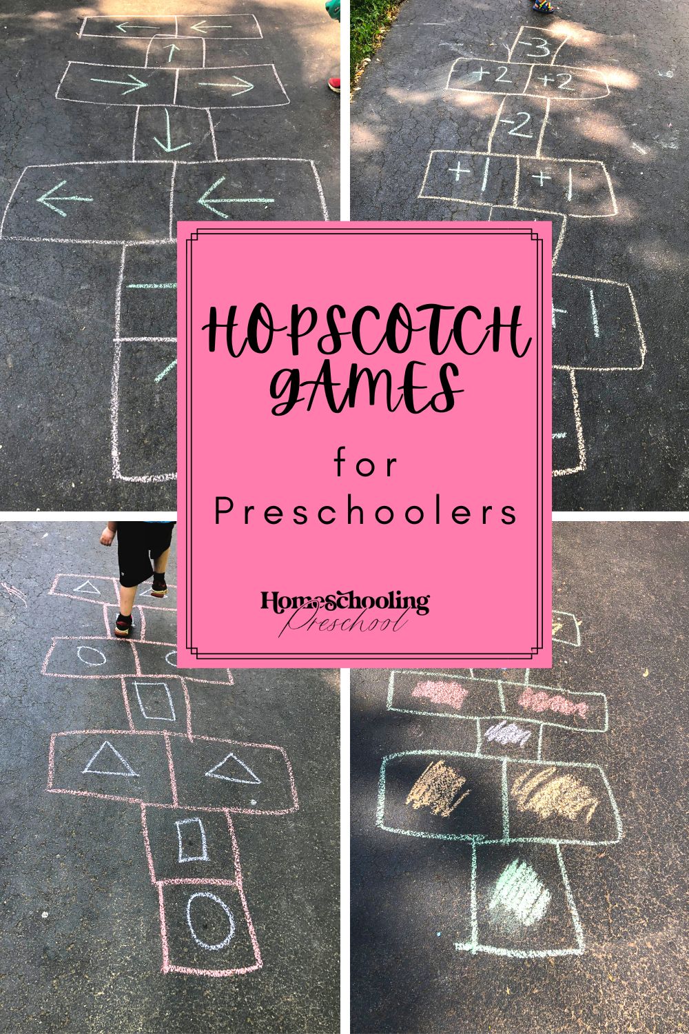 Hopscotch Games for Preschoolers - Homeschooling Preschool