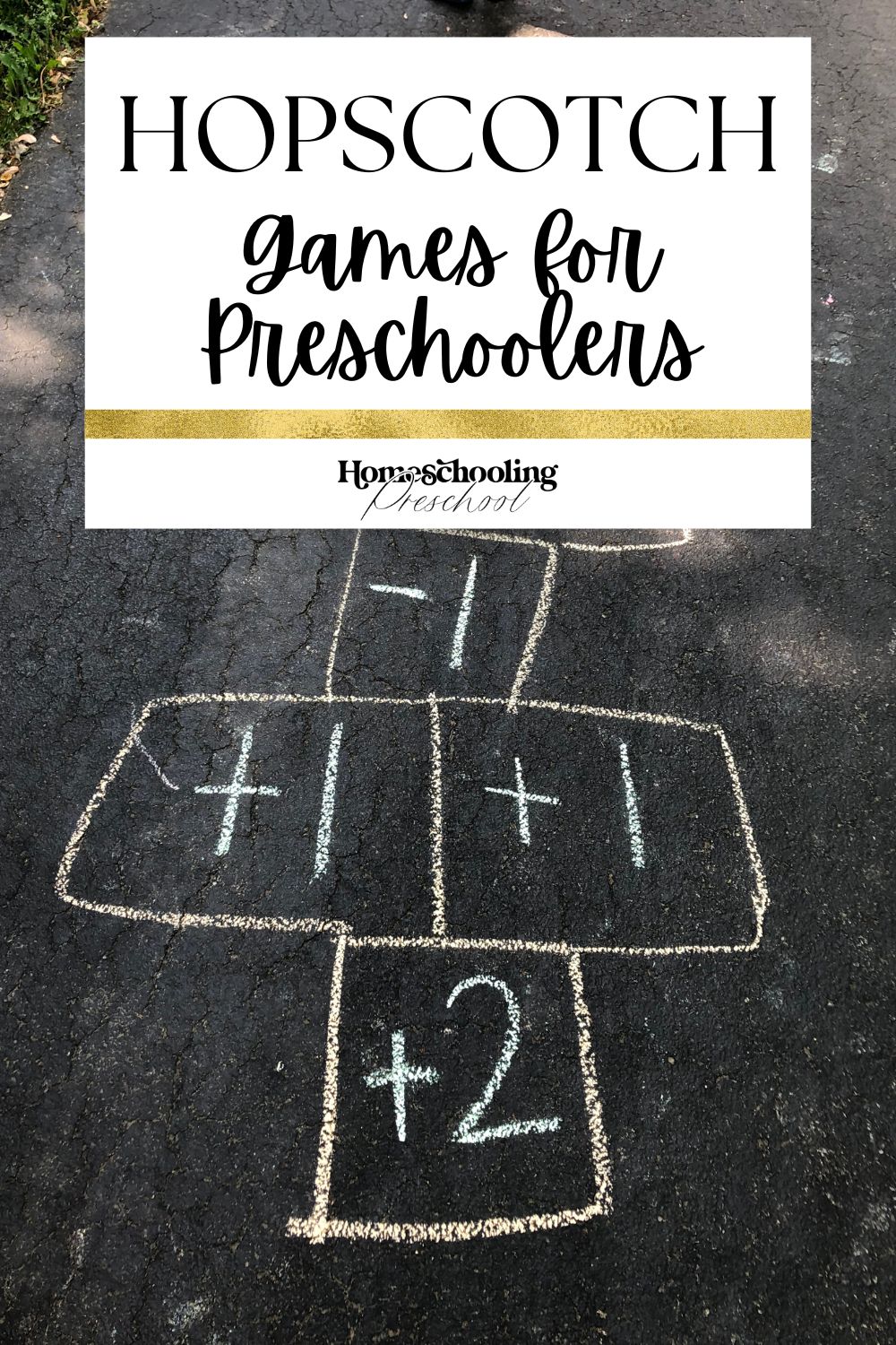 Hopscotch Games for Preschoolers - Homeschooling Preschool