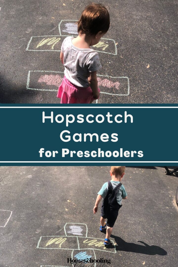 Hopscotch Games for Preschoolers - Homeschooling Preschool