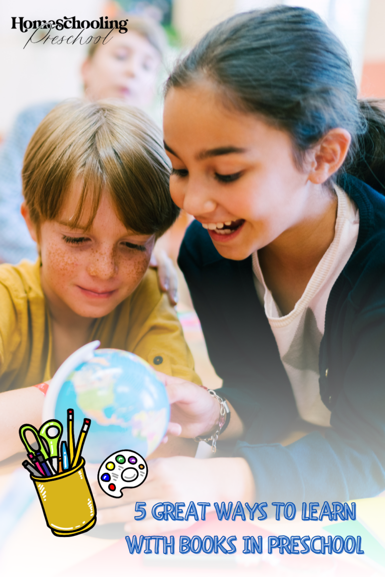 5 Great Ways To Learn with Books in Preschool - Homeschooling Preschool