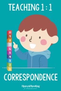 Teaching 1 to 1 Correspondence - Homeschooling Preschool