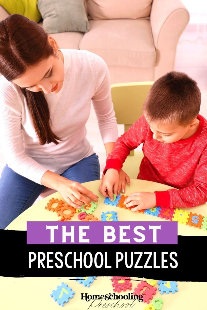 The Best Preschool Puzzles - Homeschooling Preschool