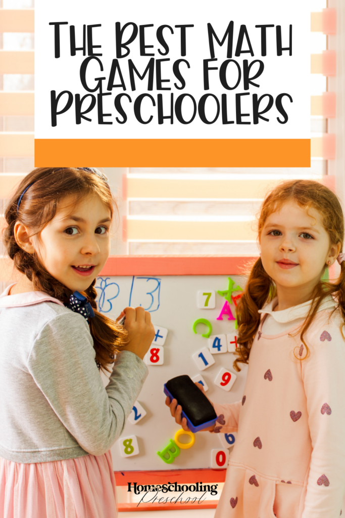 The Best Math Games for Preschoolers - Homeschooling Preschool