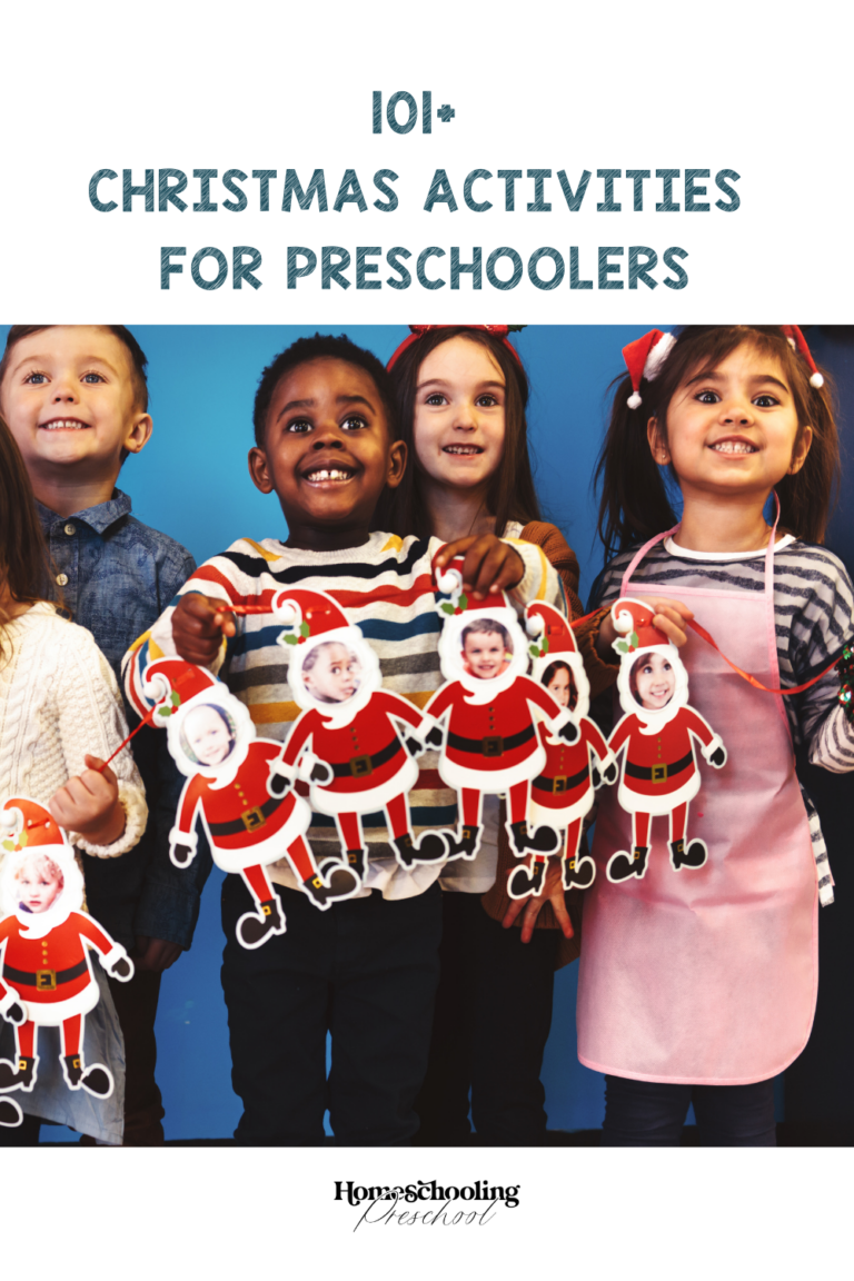 101+ Christmas Activities for Preschoolers - Homeschooling Preschool