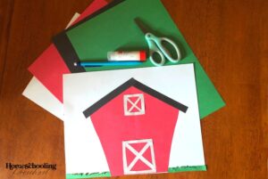 Farm Craft: Build a Barn - Homeschooling Preschool