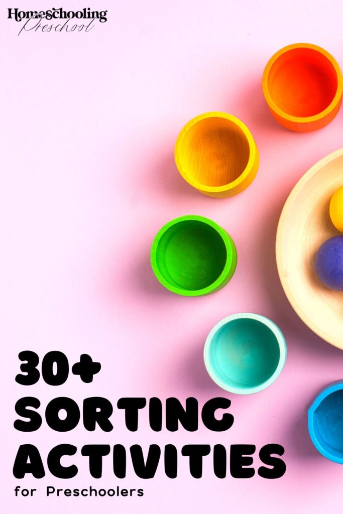 30+ Sorting Activities for Preschoolers - Homeschooling Preschool