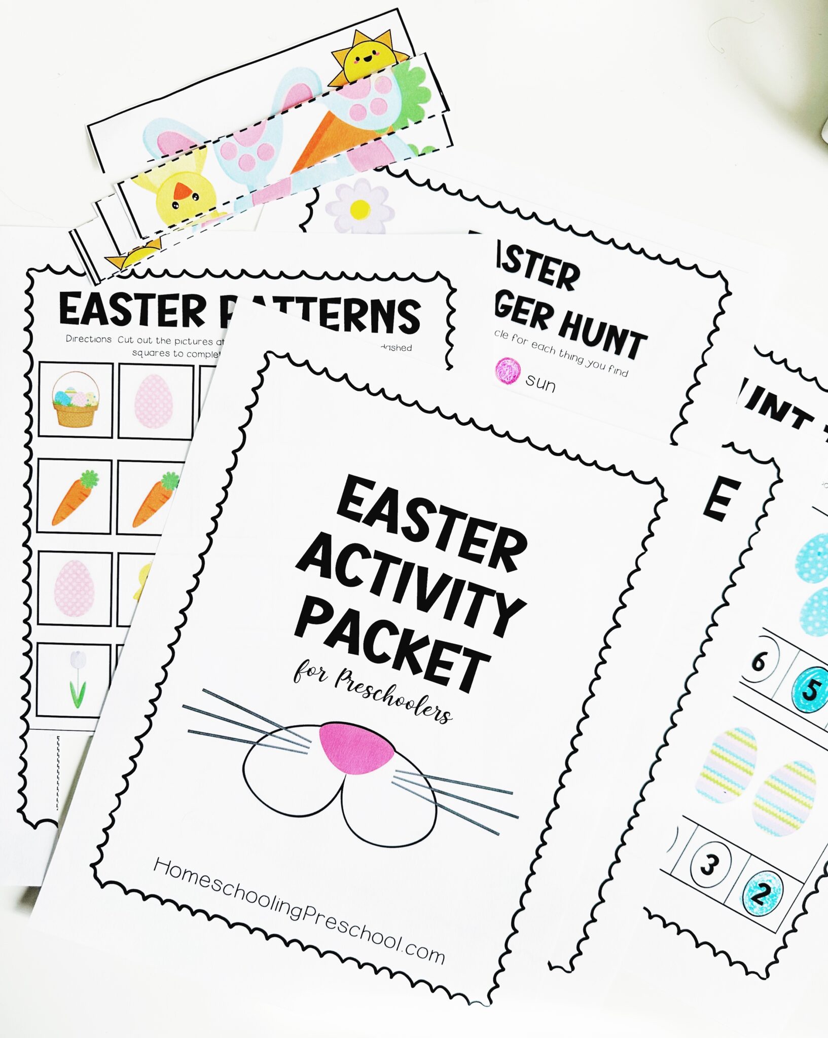 Free Easter Activity Packet - Homeschooling Preschool