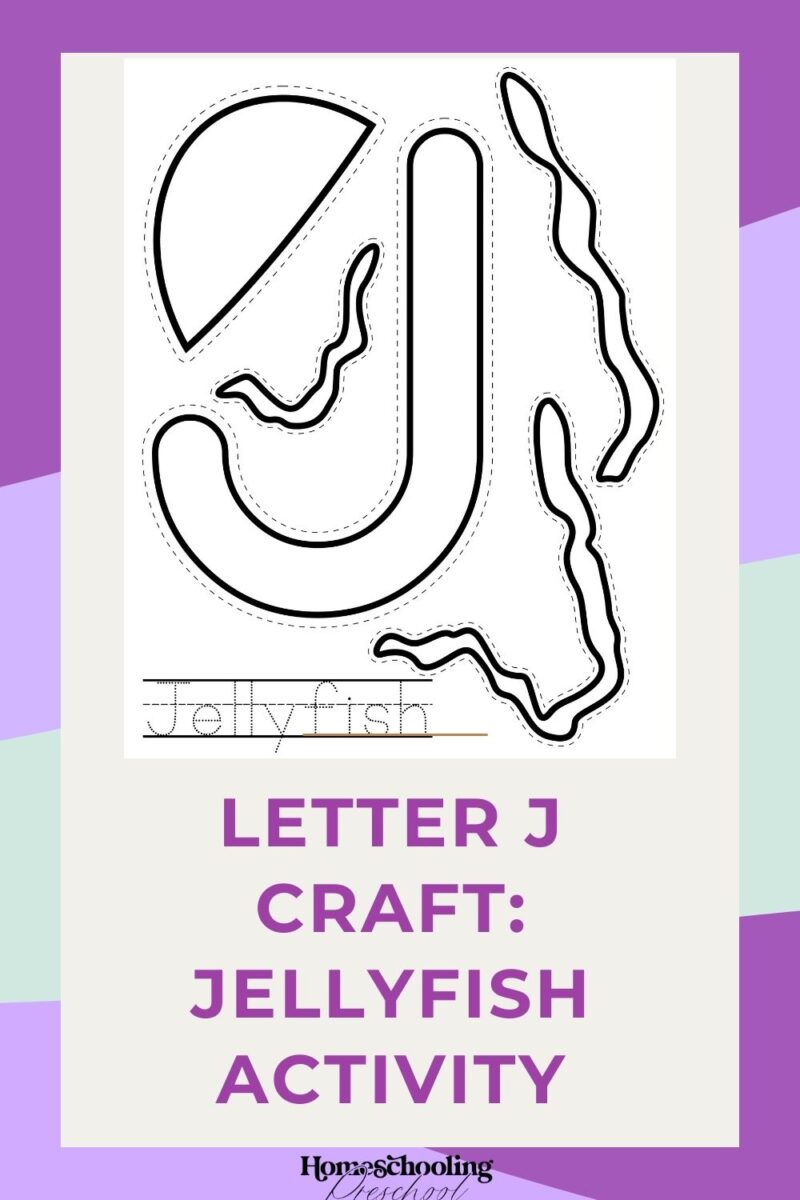 Letter J Craft: Jellyfish Activity - Homeschooling Preschool