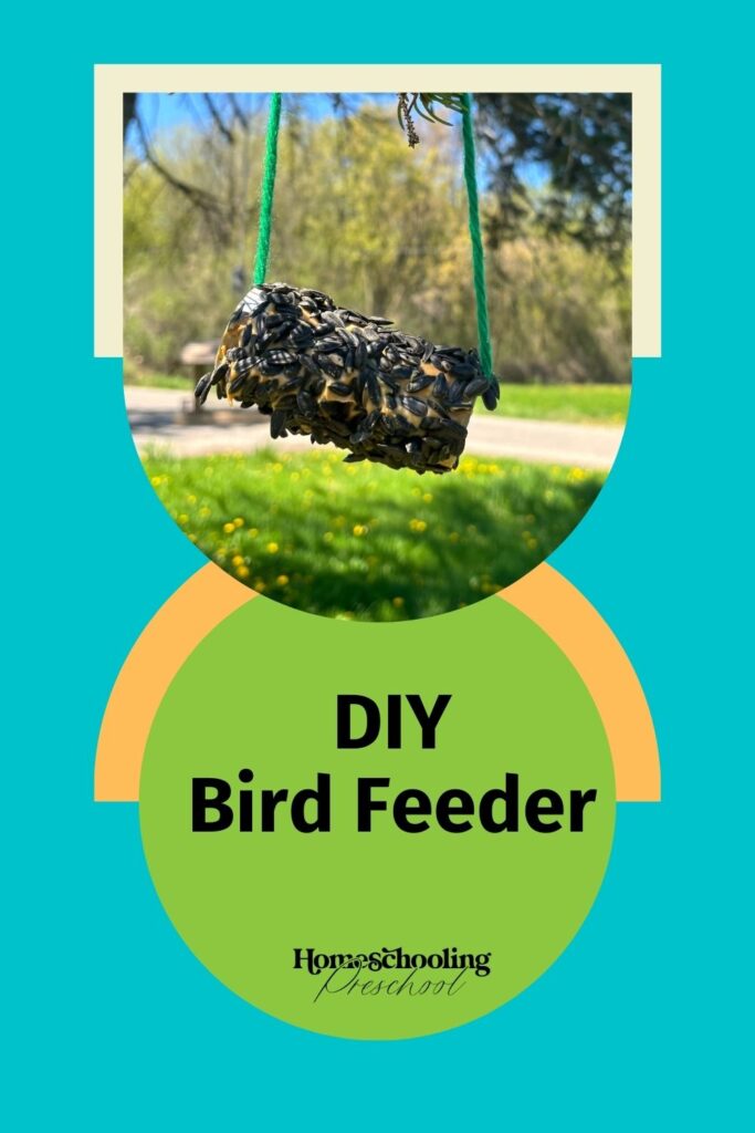DIY Bird Feeder - Homeschooling Preschool
