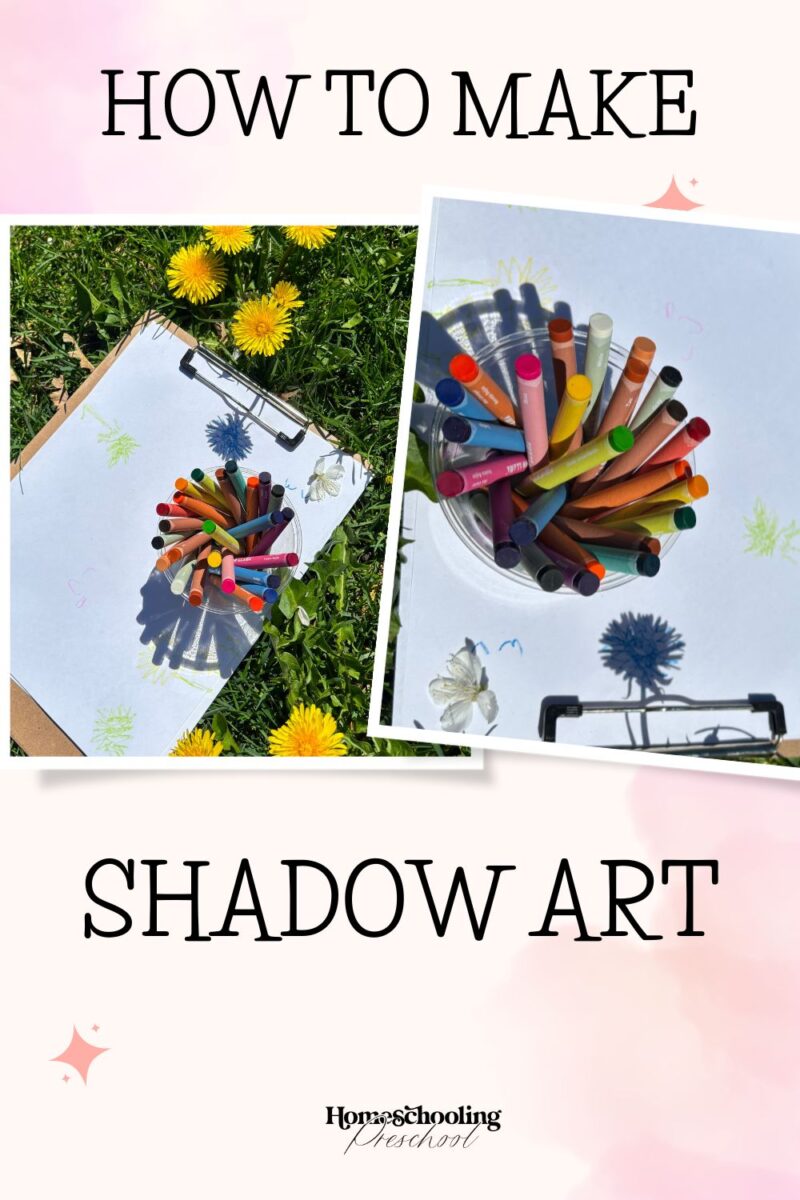 How to Make Shadow Art - Homeschooling Preschool