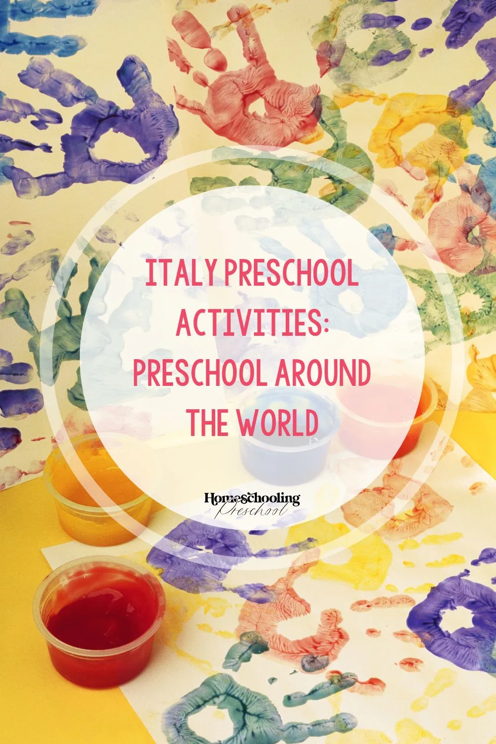Italy Preschool Activities: Preschool Around the World - Homeschooling ...
