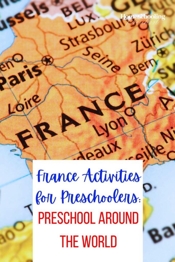 France Activities for Preschool: Preschool Around the World ...