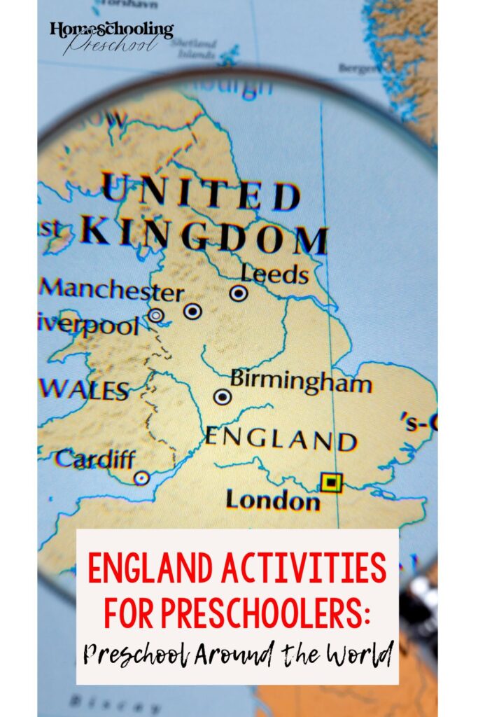 England Activities for Preschoolers: Preschool Around the World ...