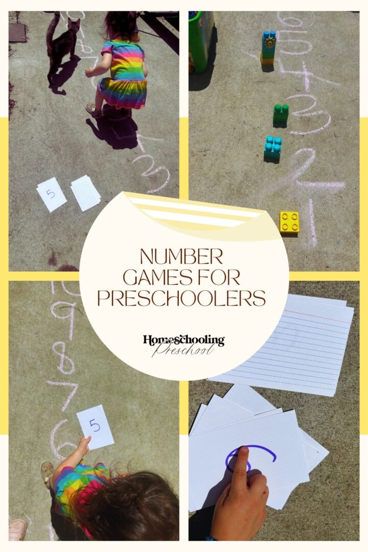 Number Games for Preschoolers - Homeschooling Preschool