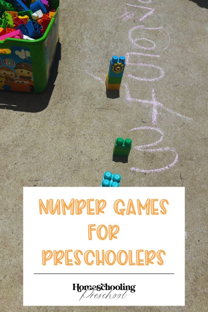 Number Games for Preschoolers - Homeschooling Preschool