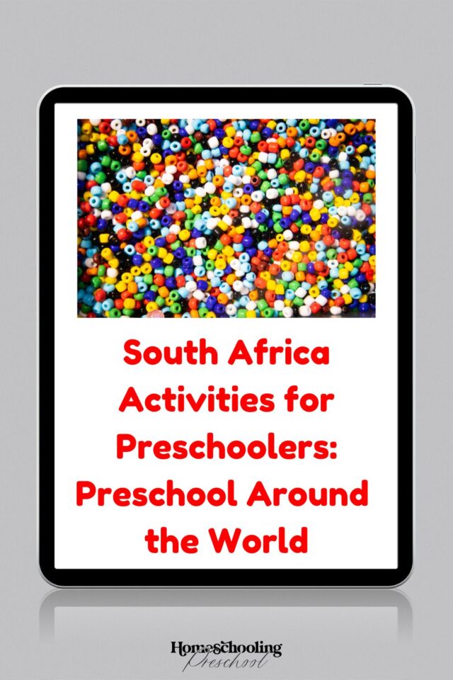 South Africa Activities for Preschoolers: Preschool Around the World
