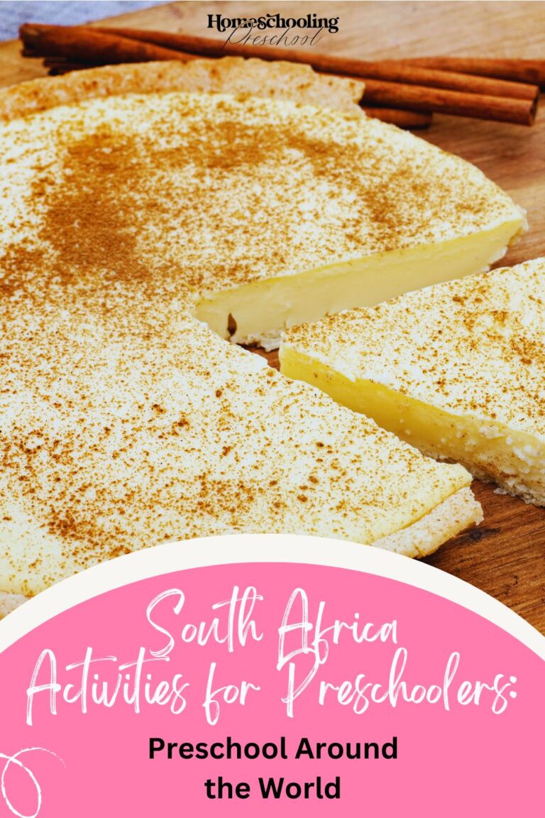 South Africa Activities for Preschoolers: Preschool Around the World