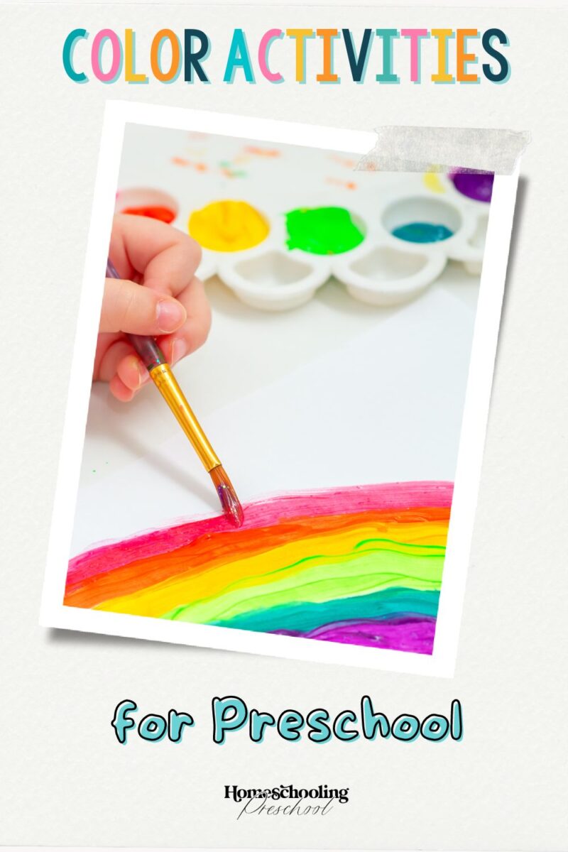 Color Activities for Preschool - Homeschooling Preschool