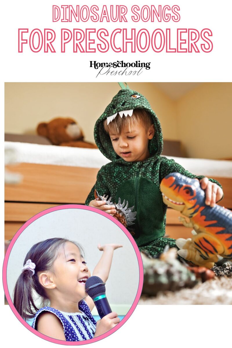 Dinosaur Songs for Preschoolers - Homeschooling Preschool