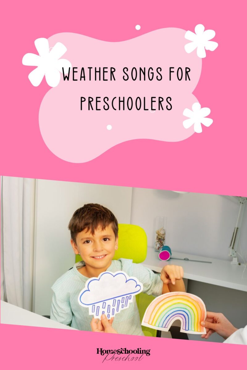 Weather Songs for Preschoolers - Homeschooling Preschool