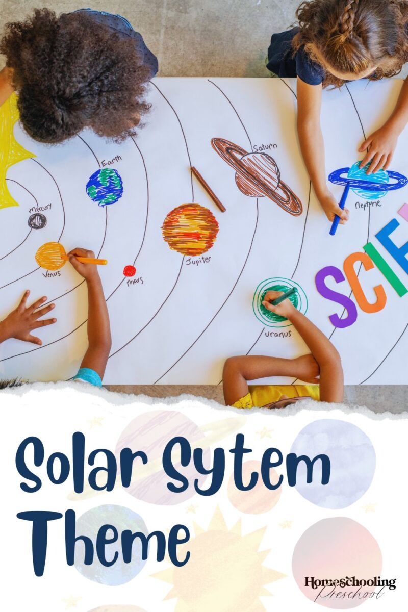 Solar System Theme - Homeschooling Preschool