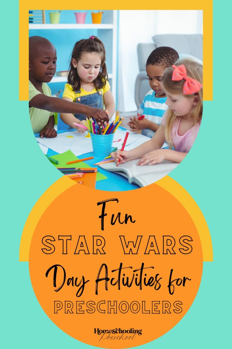 Fun Star Wars Day Activities for Preschoolers - Homeschooling Preschool
