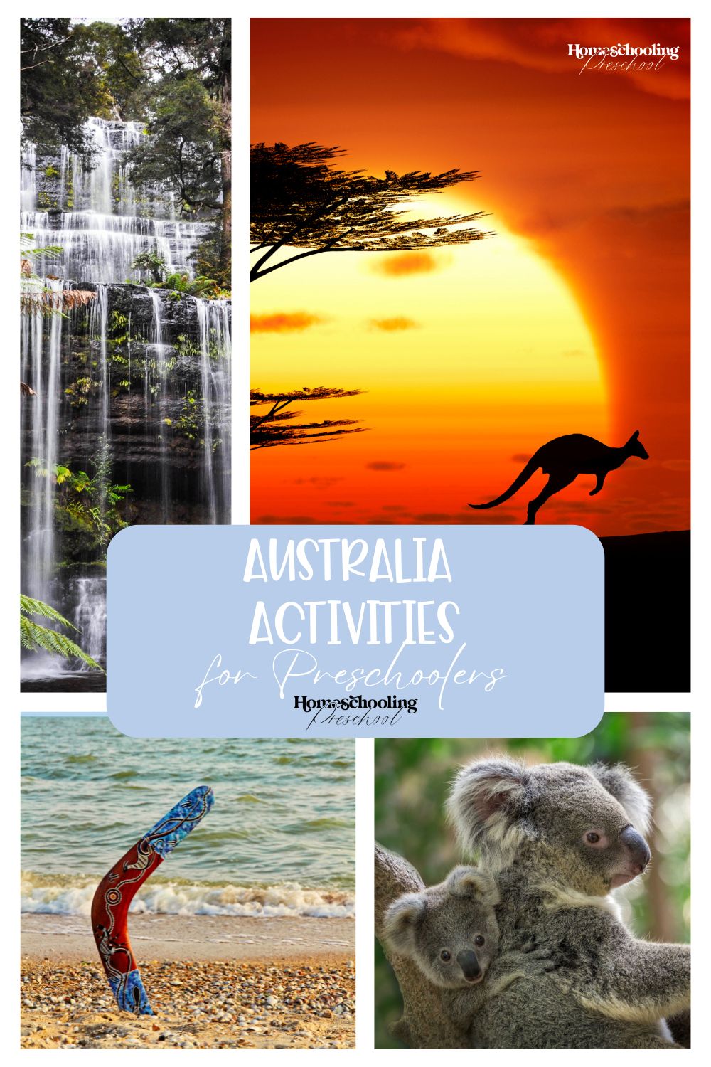 Australia Activities for Preschool - Homeschooling Preschool