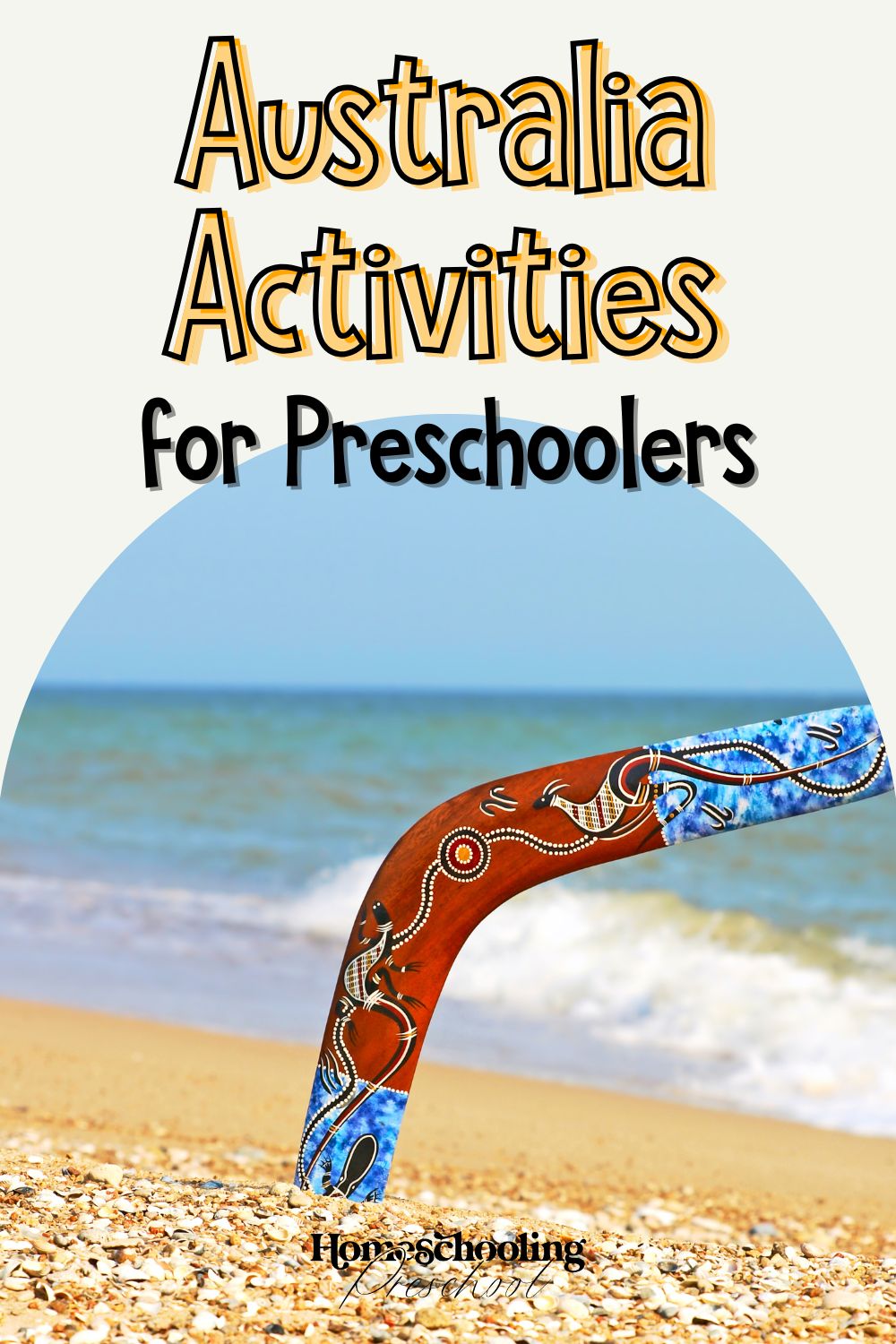 Australia Activities for Preschool - Homeschooling Preschool