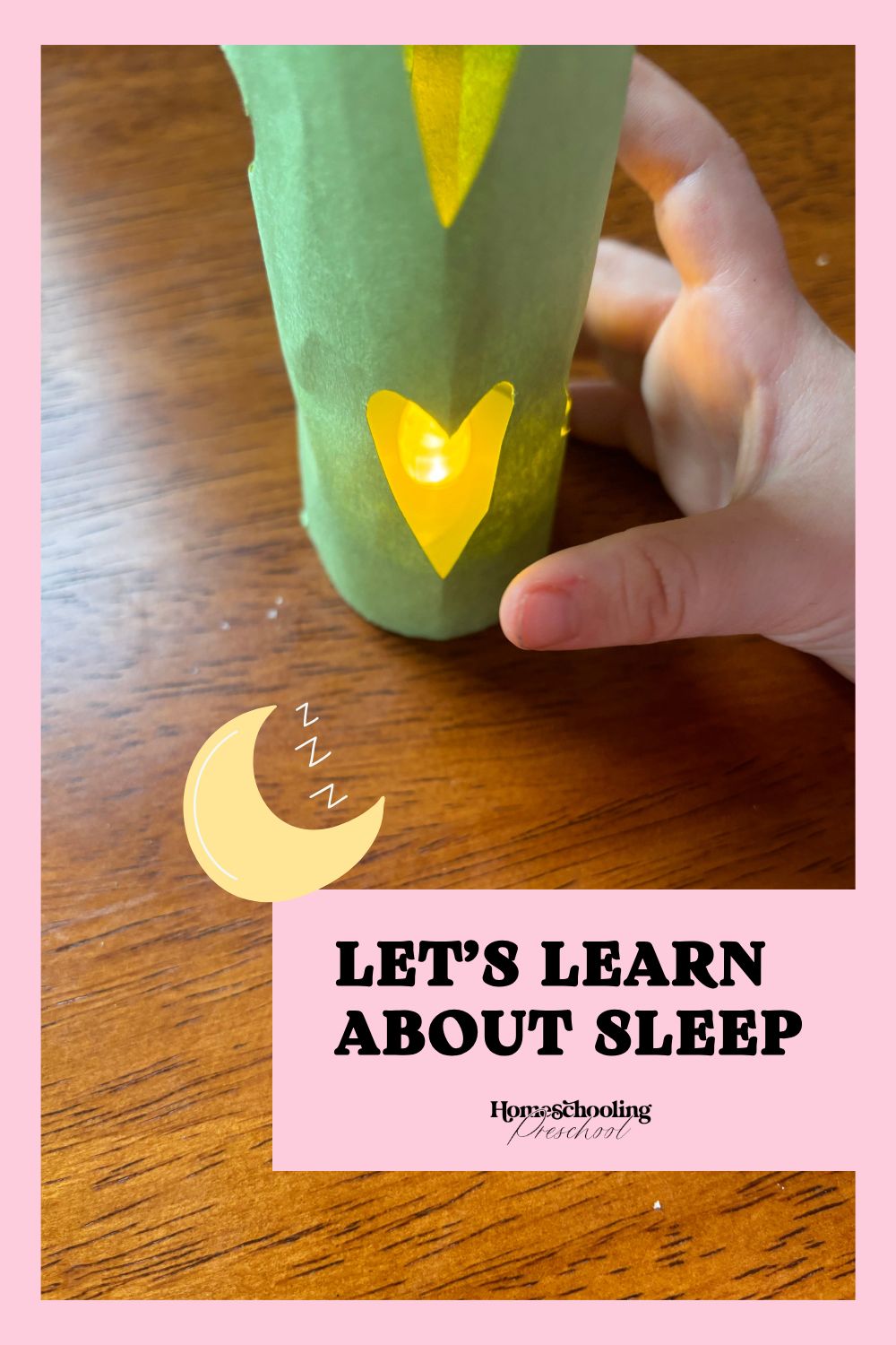 Let's Learn about Sleep - Homeschooling Preschool